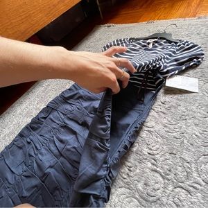 Laundry by Design | Dresses | Laundry By Design Navy Blue Striped Dress ...